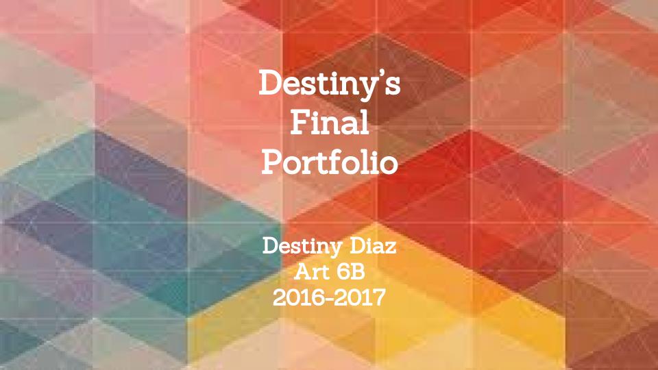 FINAL EXAM ART 1 | Eller's Artists