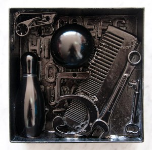 Assemblage Art Shadow Box | Eller's Artists